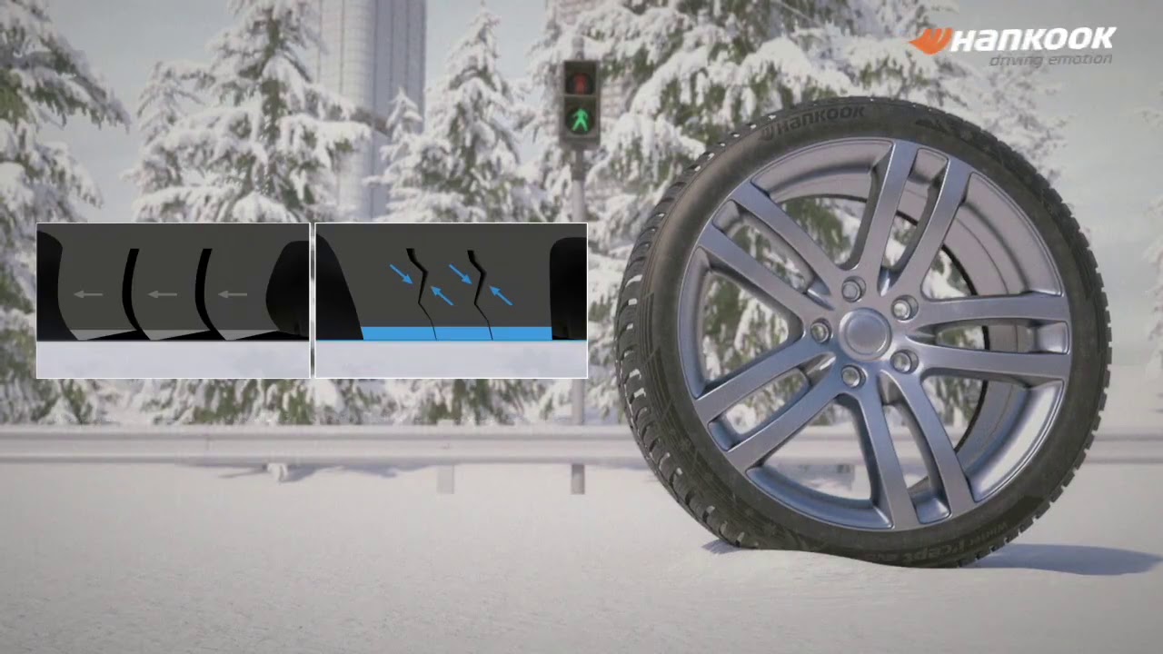 Pneu Hankook WINTER I-CEPT EVO3 W330 195/55R20 95 H - ALLOPNEUS.COM