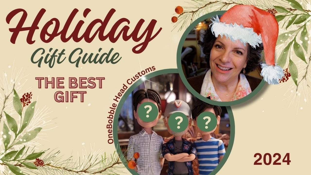 Holiday Gift Guide 2024 || Custom Bobbleheads by OneBobblehead || The Ultimate Gift