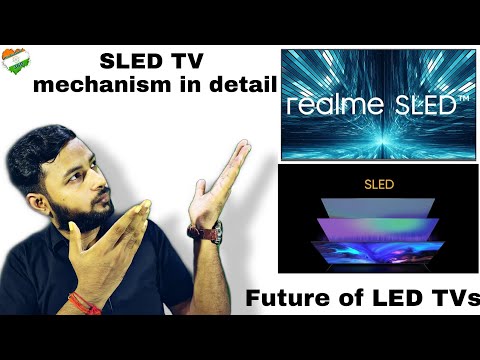 (Hindi) SLED tv mechanism in detail...why SLED is better and different from others?