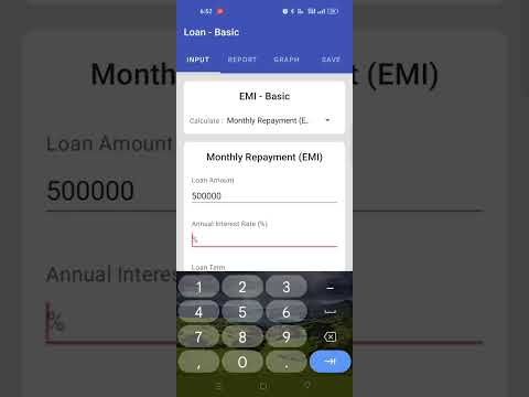 Loan EMI calculator