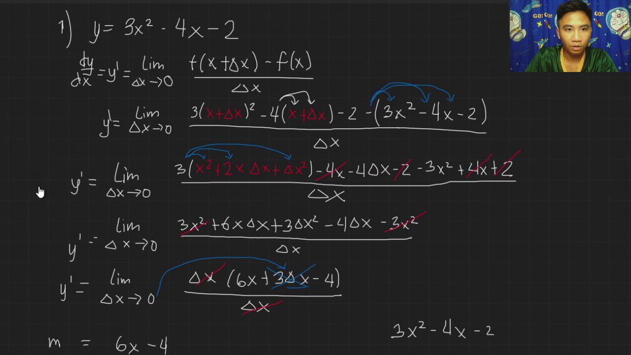 Derivative (Long Method) | Math Tips
