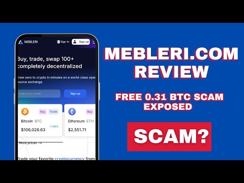 Mebleri.com Review || Free Bitcoin or Scam?