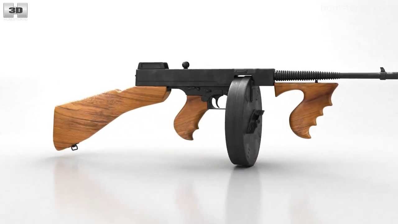 Thompson Model 1921 3D model by 3DModels.org