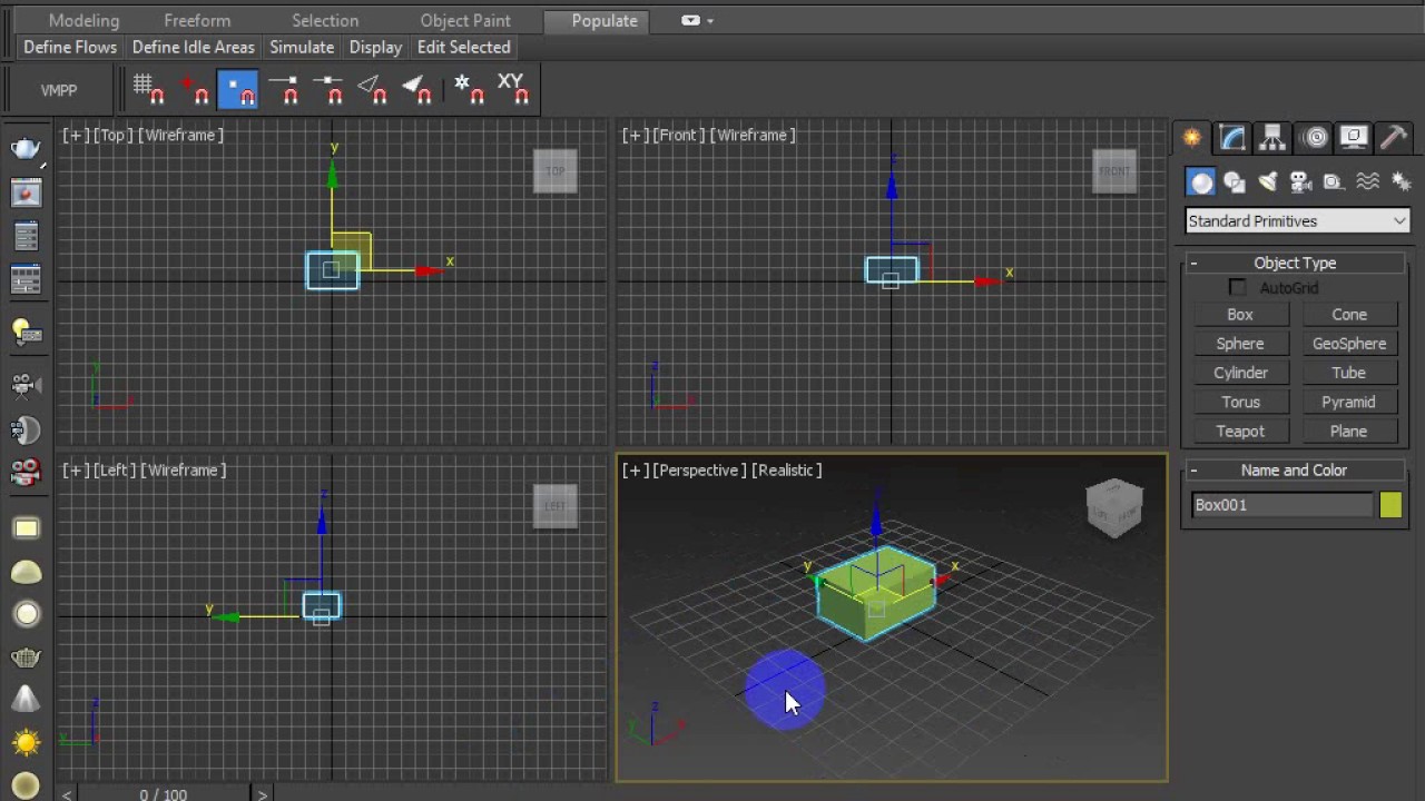 3ds Max 2016 Tutorials For Beginners | #01 Interface