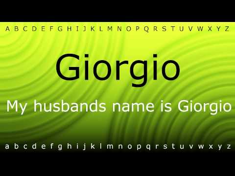 Here I will teach you how to pronounce 'Giorgio' with Zira.mp4
