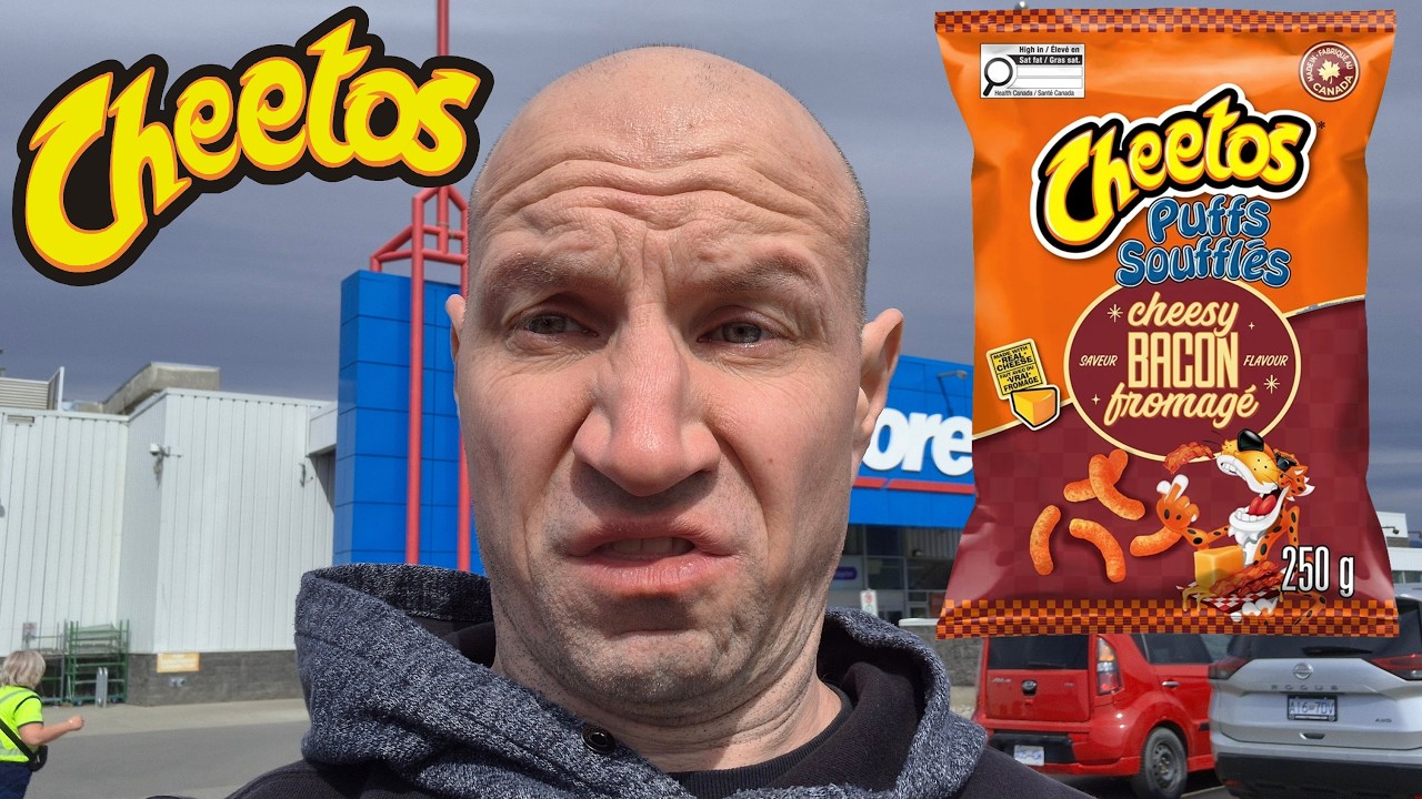 Cheetos New Cheesy Bacon Puffs!
