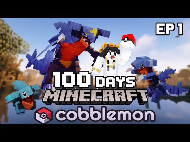 เอาชีวิตรอด 100 วันใน Cobblemon แต่ใช้ได้แค่ธาตุมังกร!? Minecraft ...