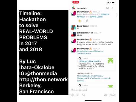 Solving real-world problems from Hackathons