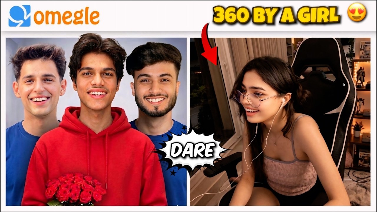 We did Extreme DARES on OMEGLE 😂