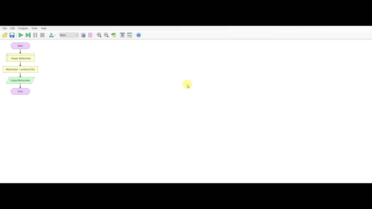 Random Numbers Flowgorithm