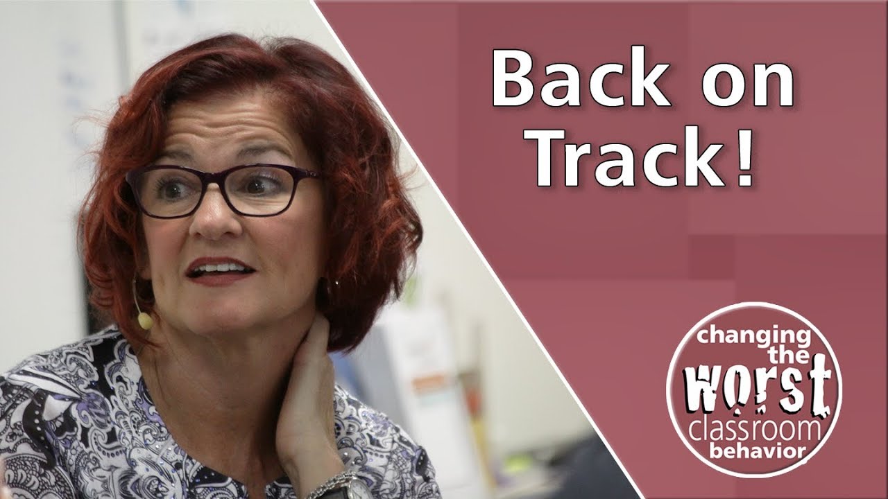 Getting a Distracted Class Back on Track