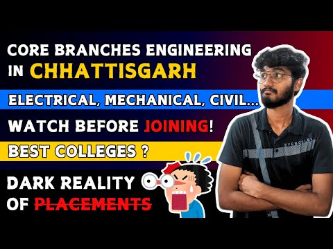 Should you do Engineering with Non CS Branches in Chhattisgarh | Core Branches? π