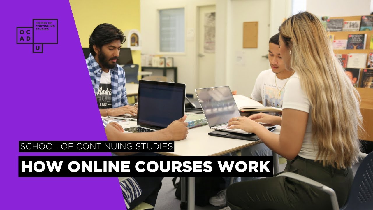 How Online Courses Work – School of Continuing Studies | OCAD University