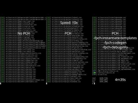 Clang faster PCH (-fpch-instantiate-templates -fpch-codegen -fpch-debuginfo)