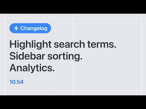 Changelog 10.54.0 🎉