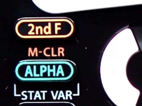 Use of the Nth Root Key on the Sharp EL 531X Calculator