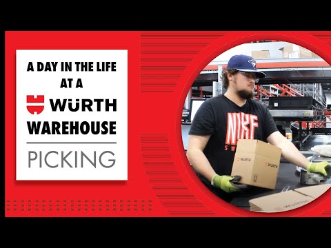 Picking for the OSR Shuttle™ | A Day in the Life at a Würth Warehouse