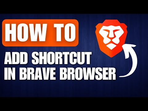 How to Add Shortcut in Brave Browser (2025)