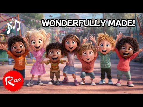 Wonderfully Made | A Fun Christian Song for Kids | Animated Bible Song | Redefined TV Kids