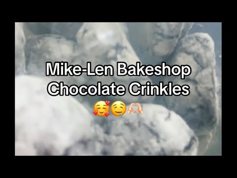 MIKE-LEN BAKESHOP | CHOCOLATE CRINKLES REVIEW | #yummybakery