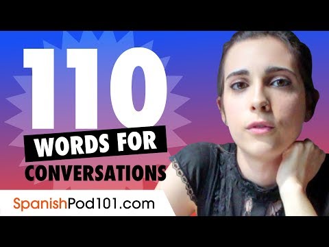 110 Spanish Words For Daily Life Conversations