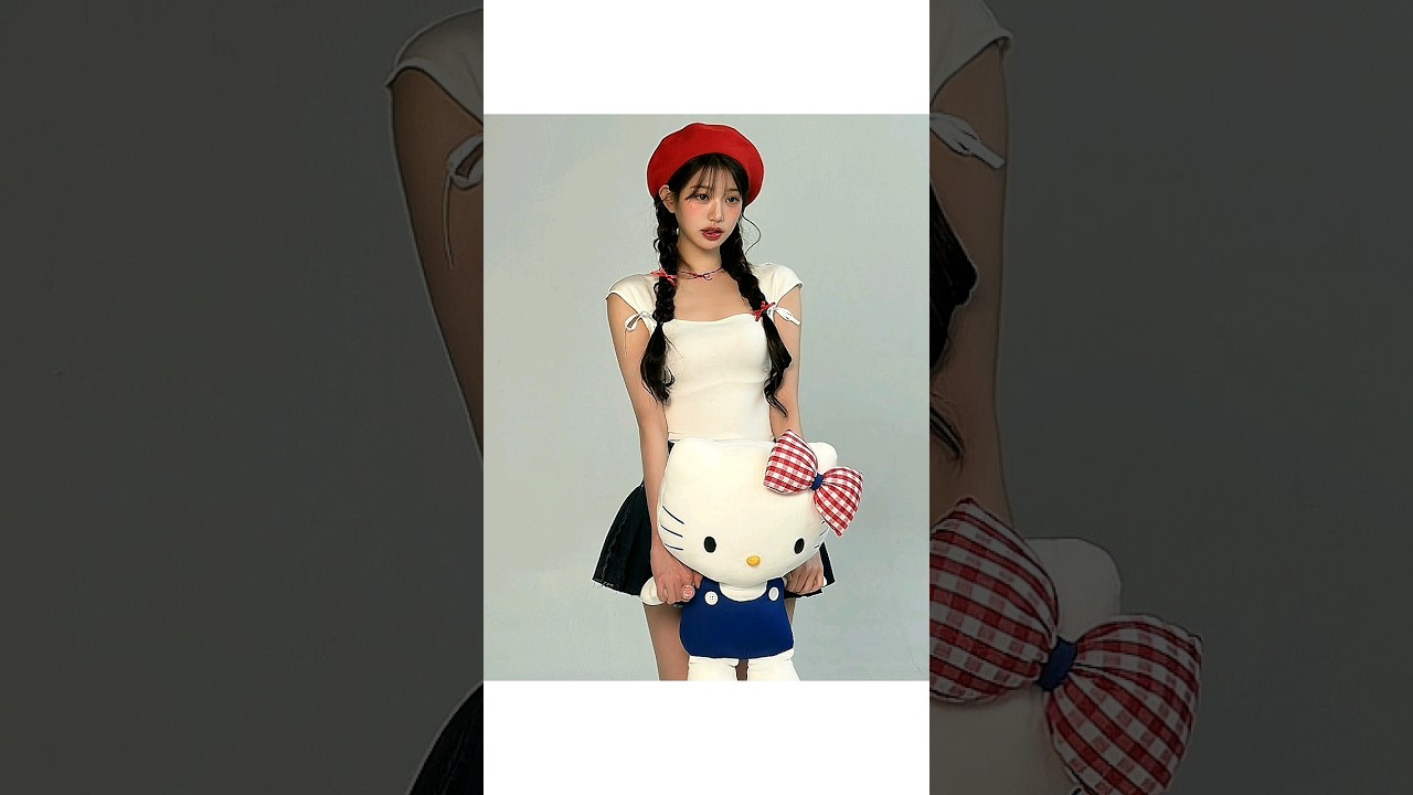 Hello Kitty Wonyoung #kpop #ive #wonyoung