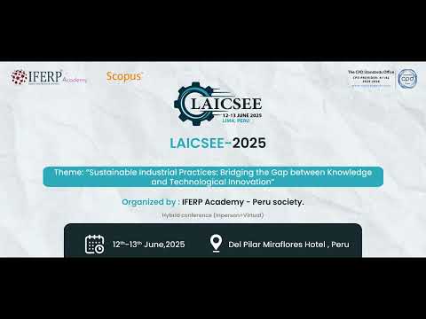 3rd Latin American International Conference on Sustainable Engineering and Education | BROCHURE