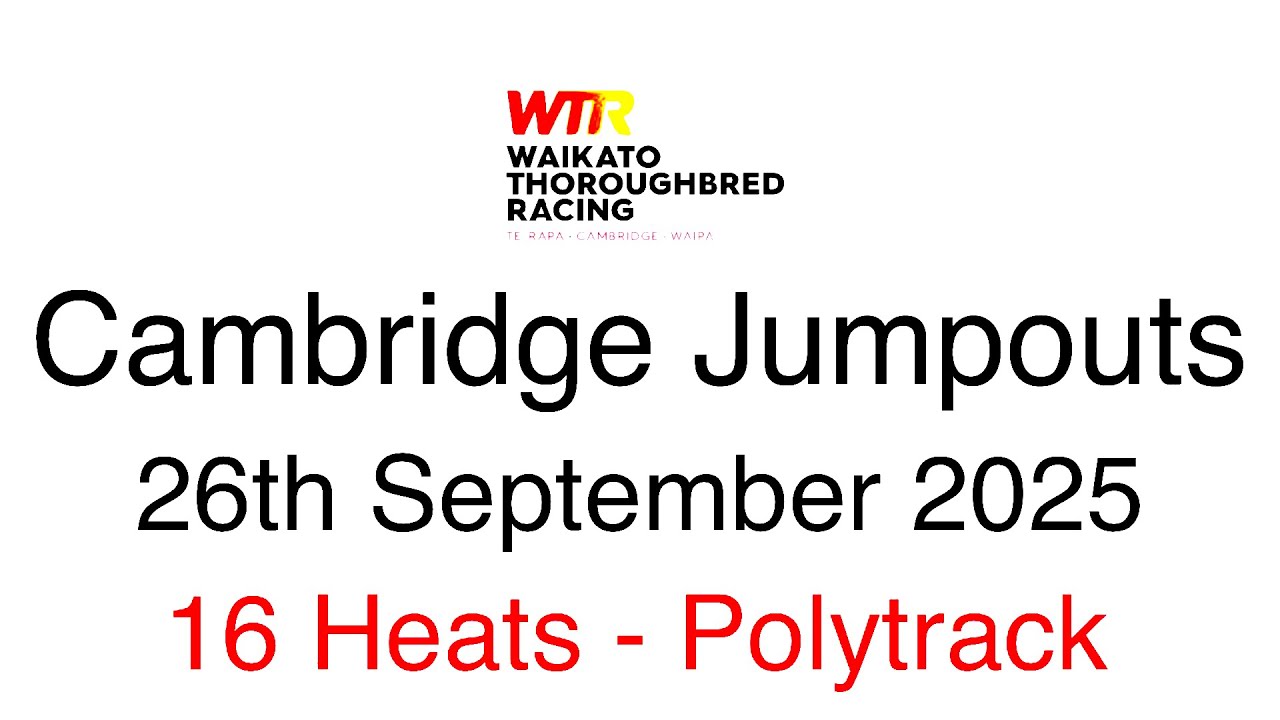 Jumpouts 26th September