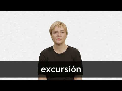 Traducción en inglés de “EXCURSIÓN” | Collins Diccionario español-inglés