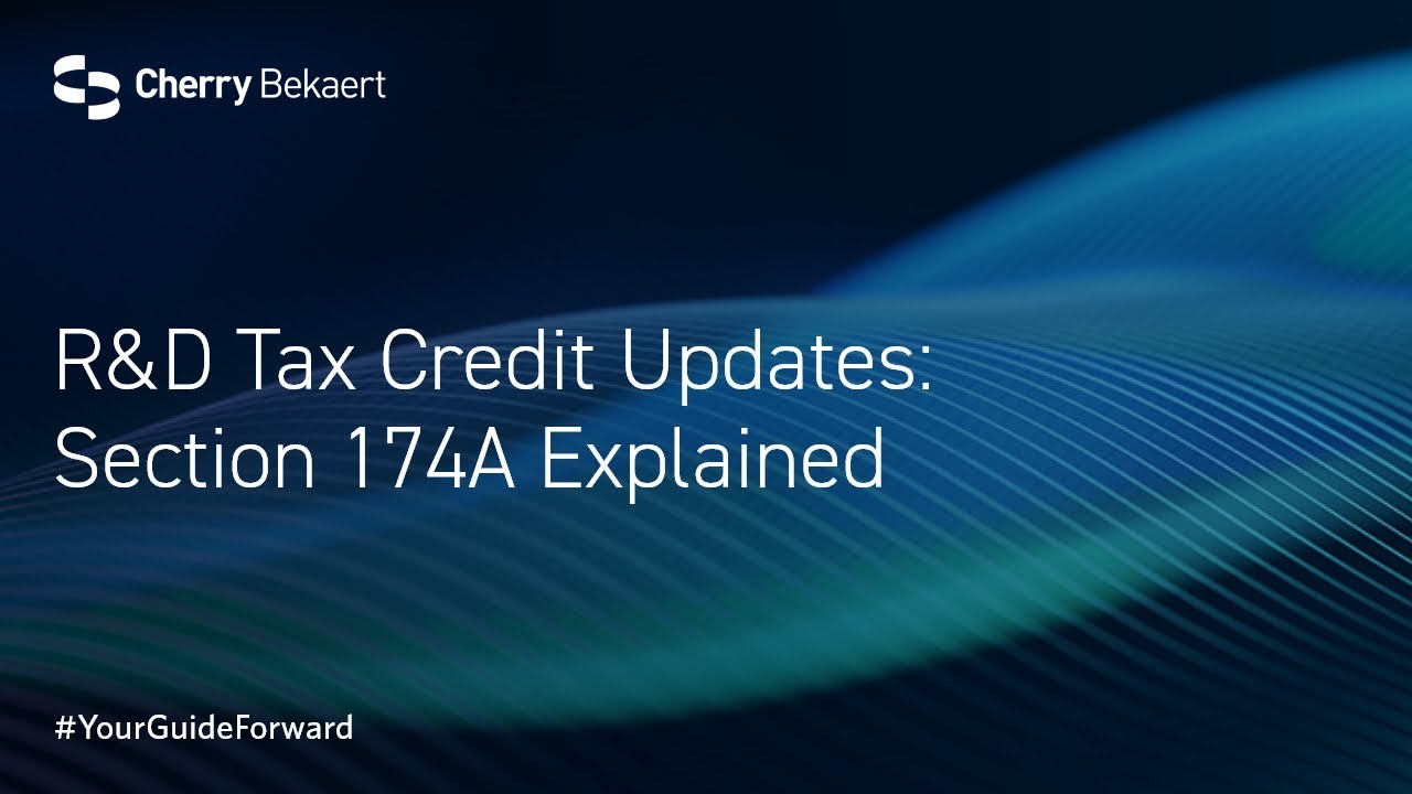 R&D Tax Credit Updates: Section 174A Explained