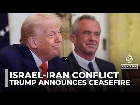 Trump claims ceasefire reached between Israel and Iran