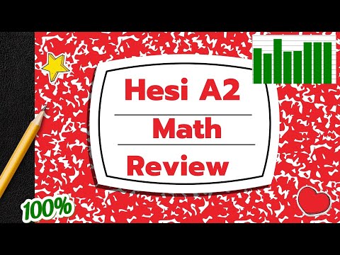 Hesi A2 Math| EVERYTHING YOU NEED TO KNOW ! |Full Review|