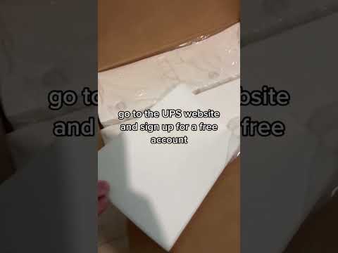 Small business owner shipping label hack! UPS will send you FREE labels!