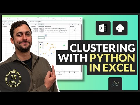Machine Learning with Python in Excel: Best of Both Worlds? (full tutorial!)