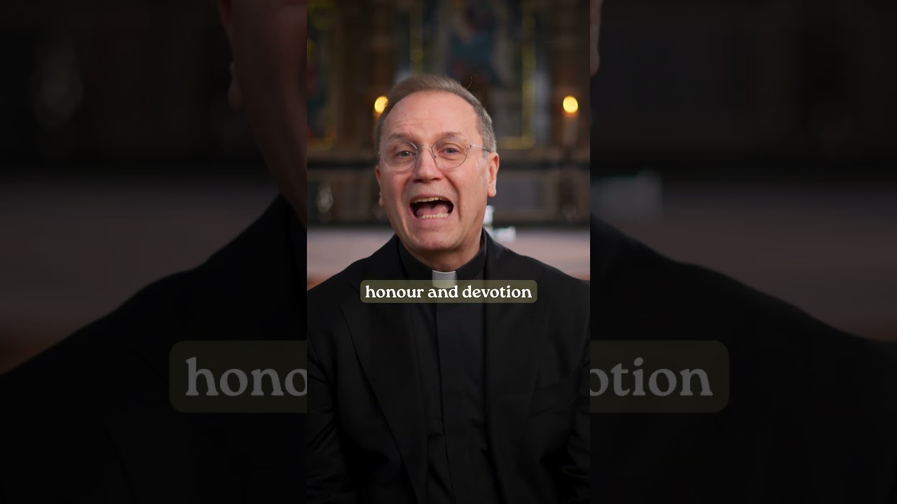 Where in the Bible does it say honour and devotion are owed to the Blessed Virgin Mary?