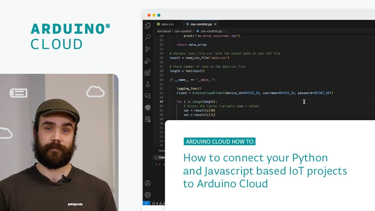 Connect Your Devices to Arduino Cloud Using Python and JavaScript