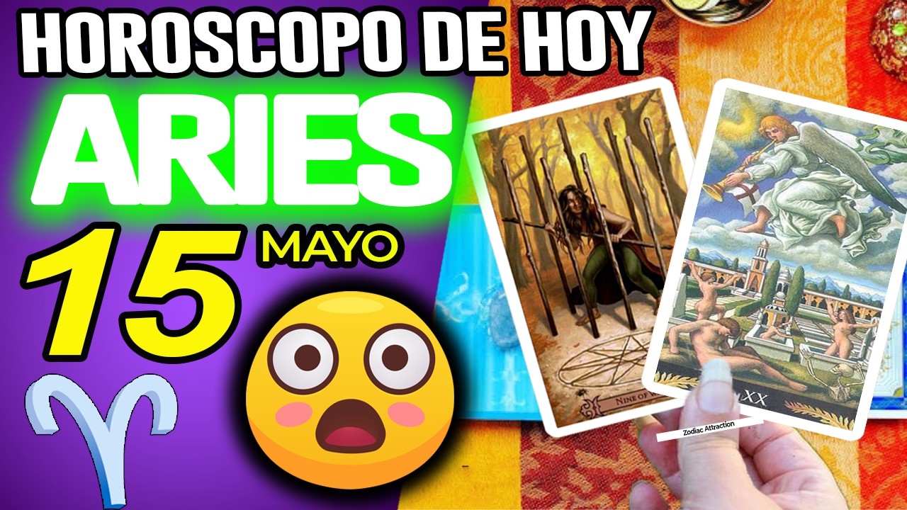 ARIES ♈🍀NO ESPERAS ESTE ENORME MILAGRO❗️💖 Horóscopo De Hoy 15 De Mayo 2026 | Mhoni Vidente