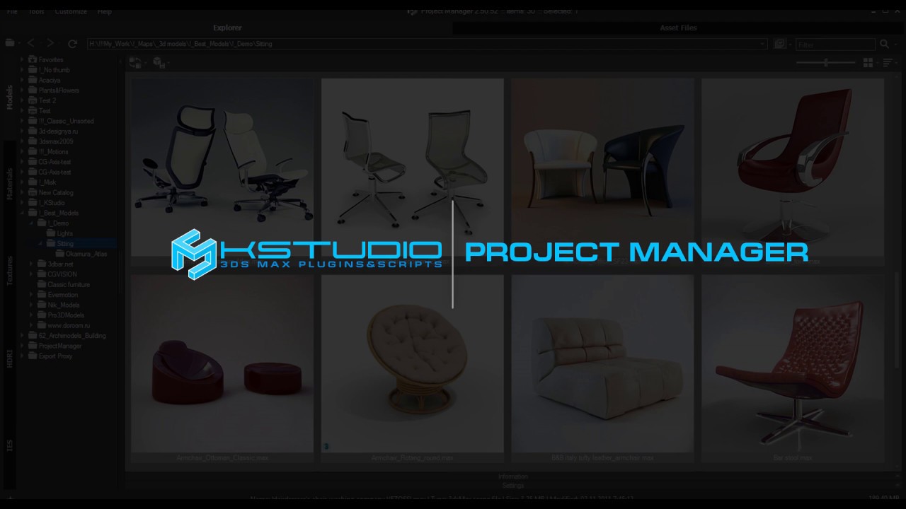 TreeView's Context Menu:  Working with Directories and Virtual Catalogs