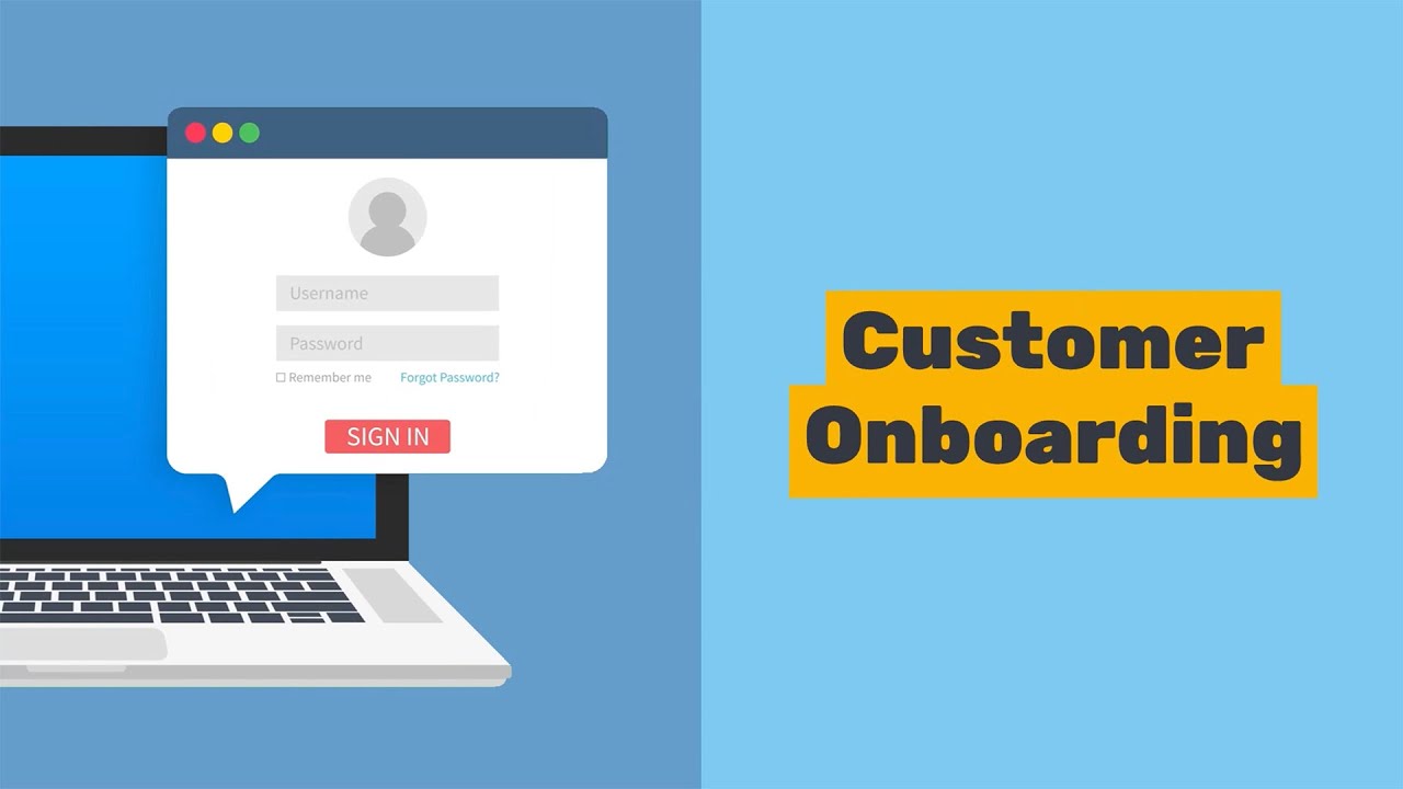 Video template - Customer Onboarding