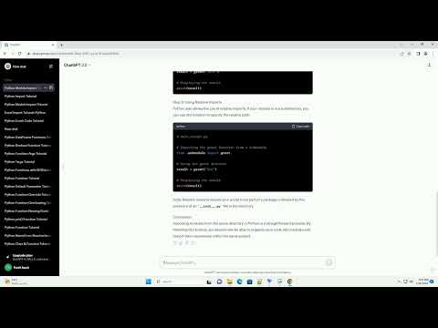 python how to import module from same directory
