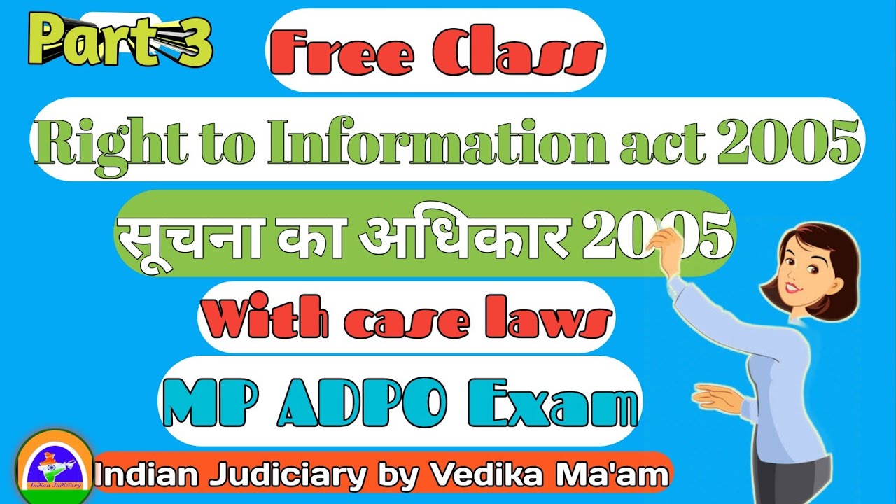 Right to Information Act , 2005 ( chapter 3 & 4 - Sections 12  to 17  ) with 2019 latest amendments