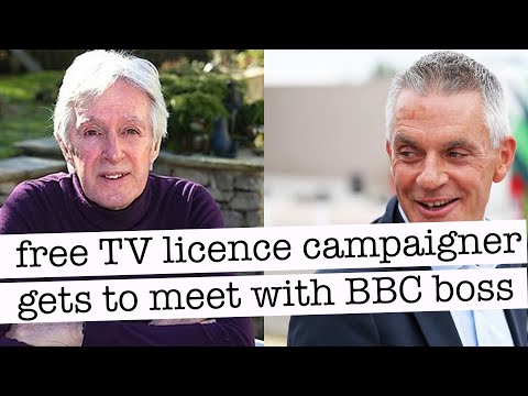 Free TV Licence Campaigner To Meet With BBC Boss Tim Davie