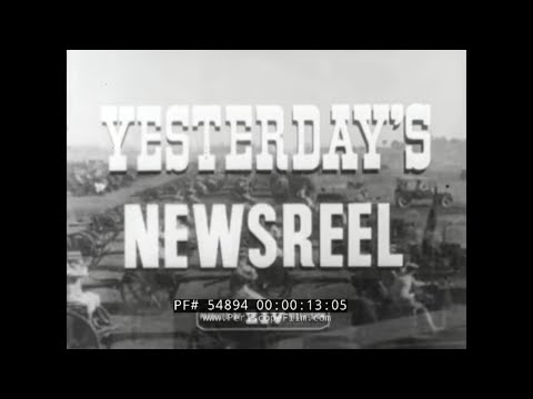 YESTERDAY'S NEWSREEL WORLD SERIES SCANDAL 1919 54894