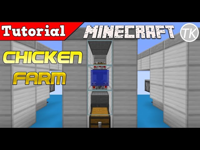 New Chicken Farm design Minecraft Map
