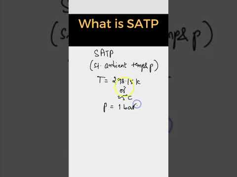 What is SATP ? | Intermediate Chemistry Online Classes | Chemistry Eduhub