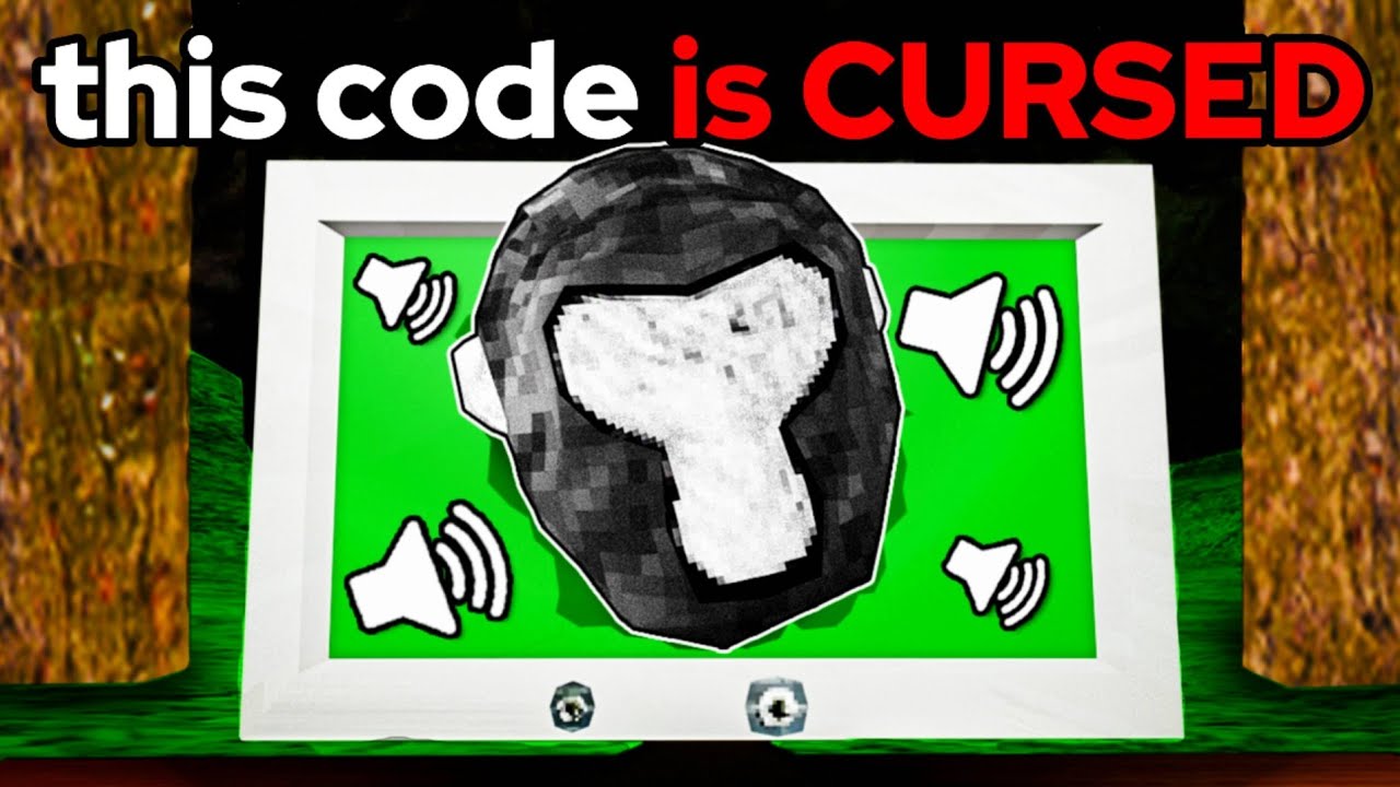 Joining 200 CURSED Gorilla Tag Codes...