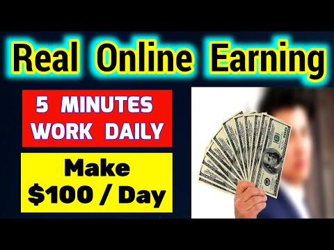 How To Make 100 Dollars a Day |Real Ways To Make Money From Home For Free |How To Make Money Online