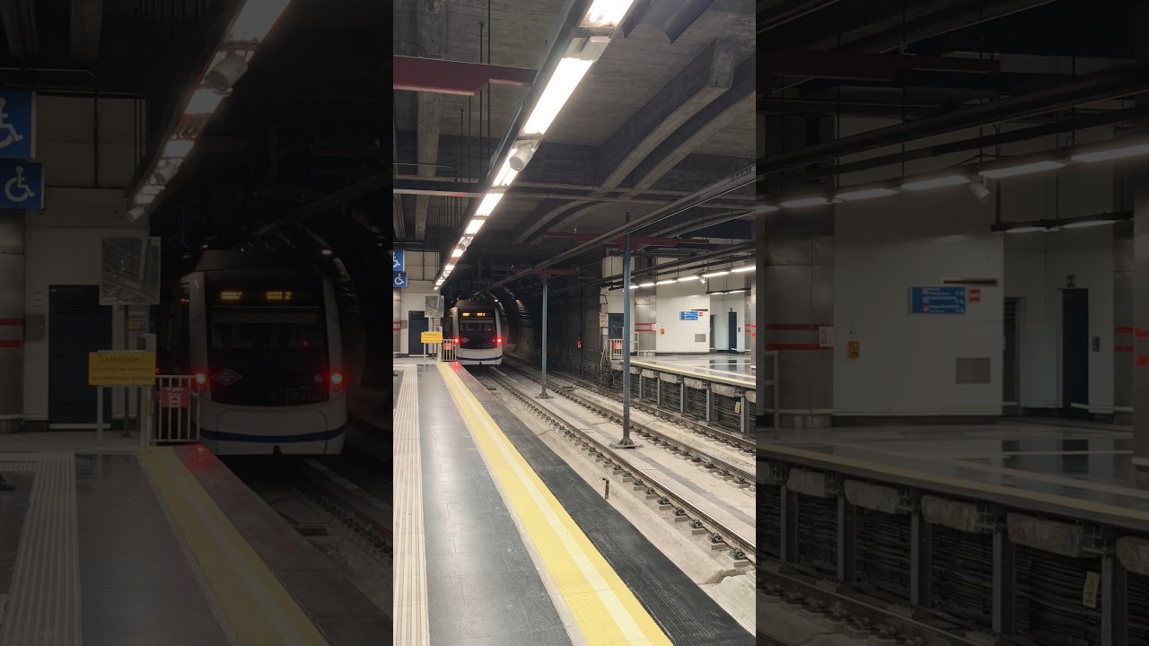 Así suena ahora Metro de Madrid 8400 Tensión de catenaria de 600 a 1.500 Vcc 📍 Príncipe Pío L6