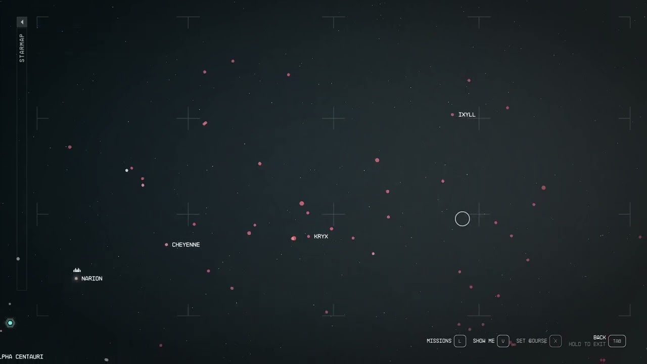 Starfield Galaxy Map | Preview