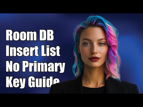 Room Database: Inserting List of Items Without Primary Key - A Guide